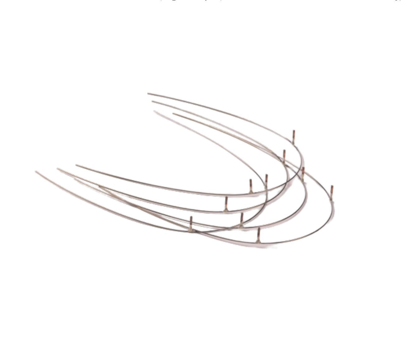 (10ct) Stainless Steel (SS) Posted Archwire, Natural - Young Specialties